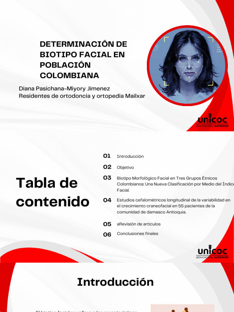 Clasificación de Biotipos Faciales en Colombia | PDF | Ortodoncia