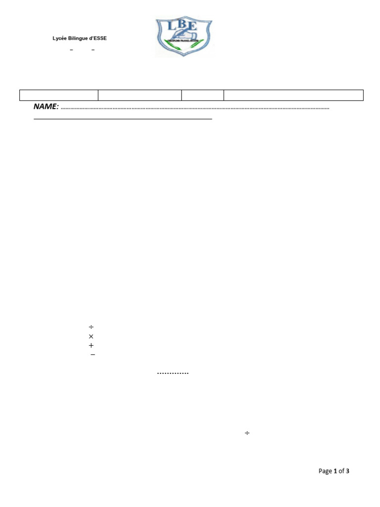 First Sequence Physics Form 3 | PDF | Weight | Volume