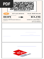Trainline Expense Receipt - April 2023 | PDF