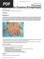 Dyshidrotic Eczema (Pompholyx, Vesicular Hand Eczema) - DermNet | PDF ...