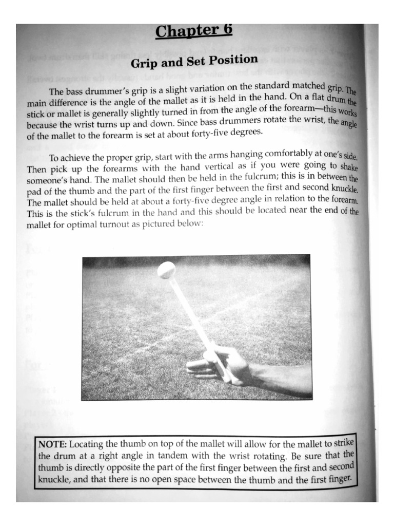 Bass Drum Basics - Bill Bachman | PDF