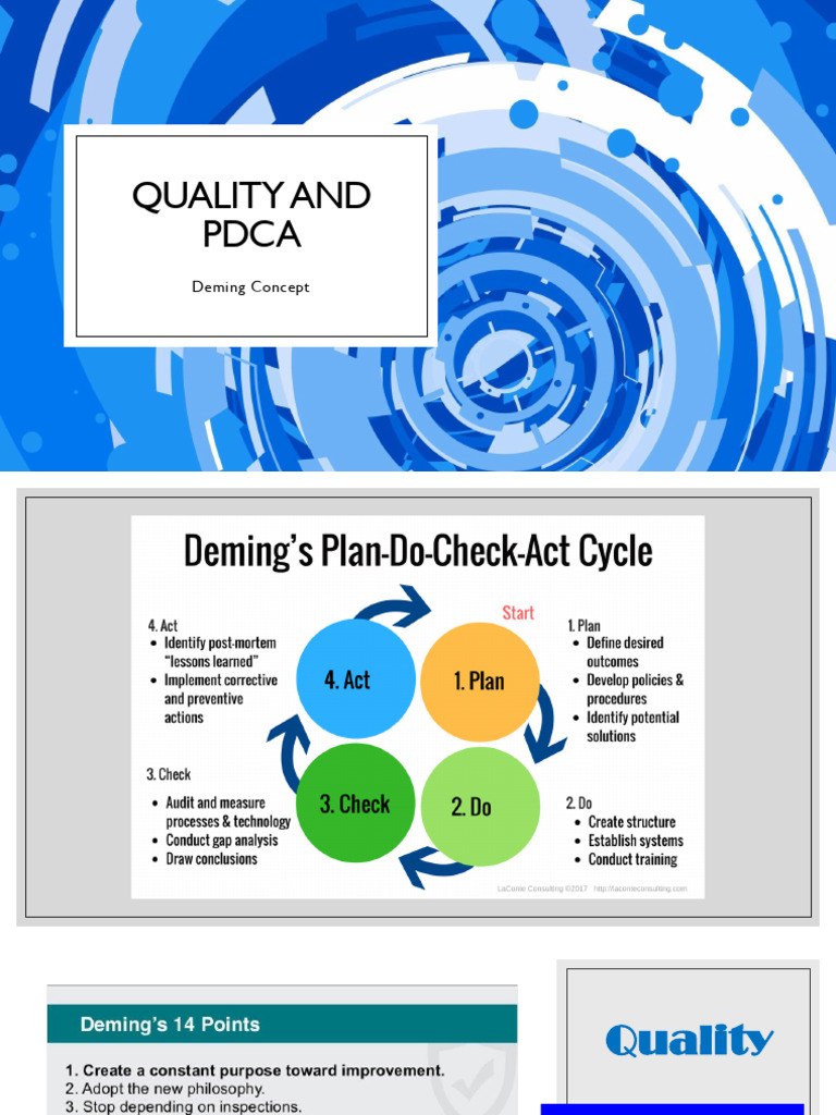 Quality Pdca | PDF