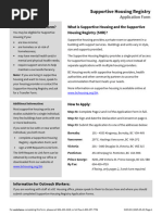 Supported Housing Housing Emergency Fund Application 2024 | PDF ...