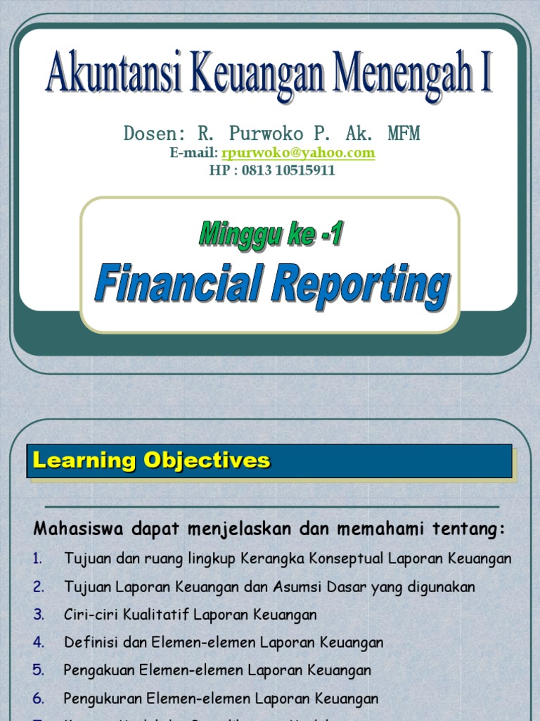 AKM I Week 1 - Pur - Ifrs | PDF | Financial Accounting Standards Board | International Financial ...