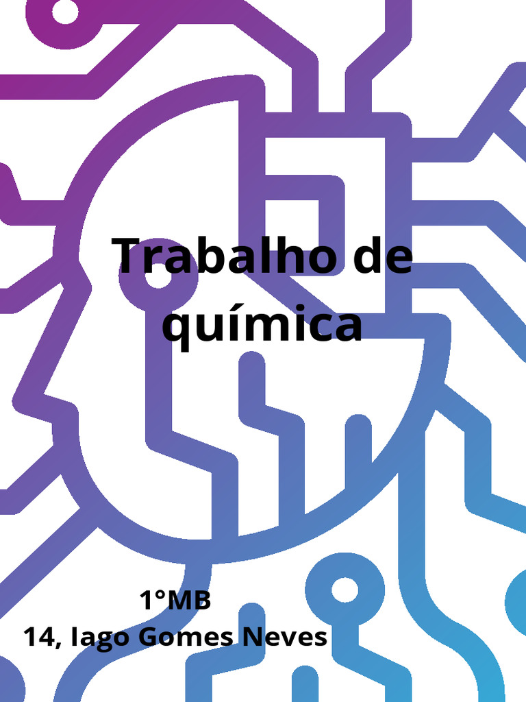 Trabalho de Química - 20250519 - 075214 - 0000 | PDF