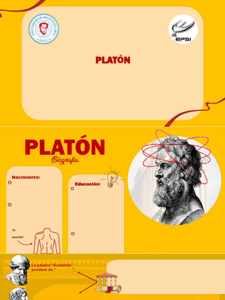 Platón y su legado filosófico | PDF | Platón | Conocimiento