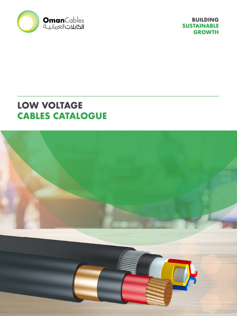 Oman Cables LV Cable CatalogueJune2024 | PDF | Insulator (Electricity ...
