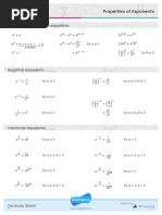 Edexcel IGCSE Math B Formula Sheet | PDF