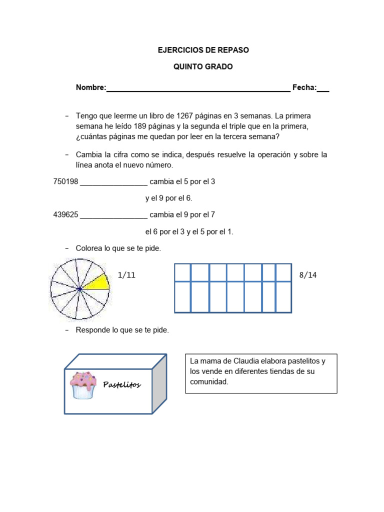 Matematicas-5 Repaso 2025 | PDF | Triángulo | Objetos geométricos