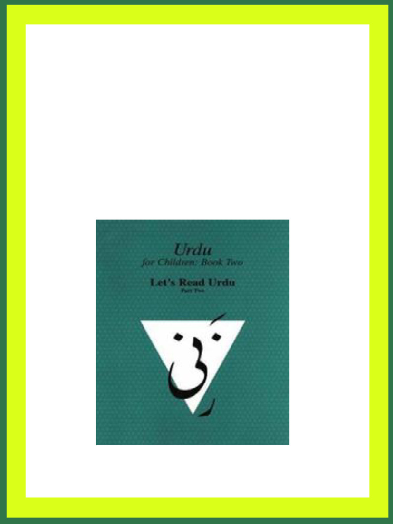 Urdu For Children Book II 3 Book Set Part Two Part 2 Set of Books 1st ...