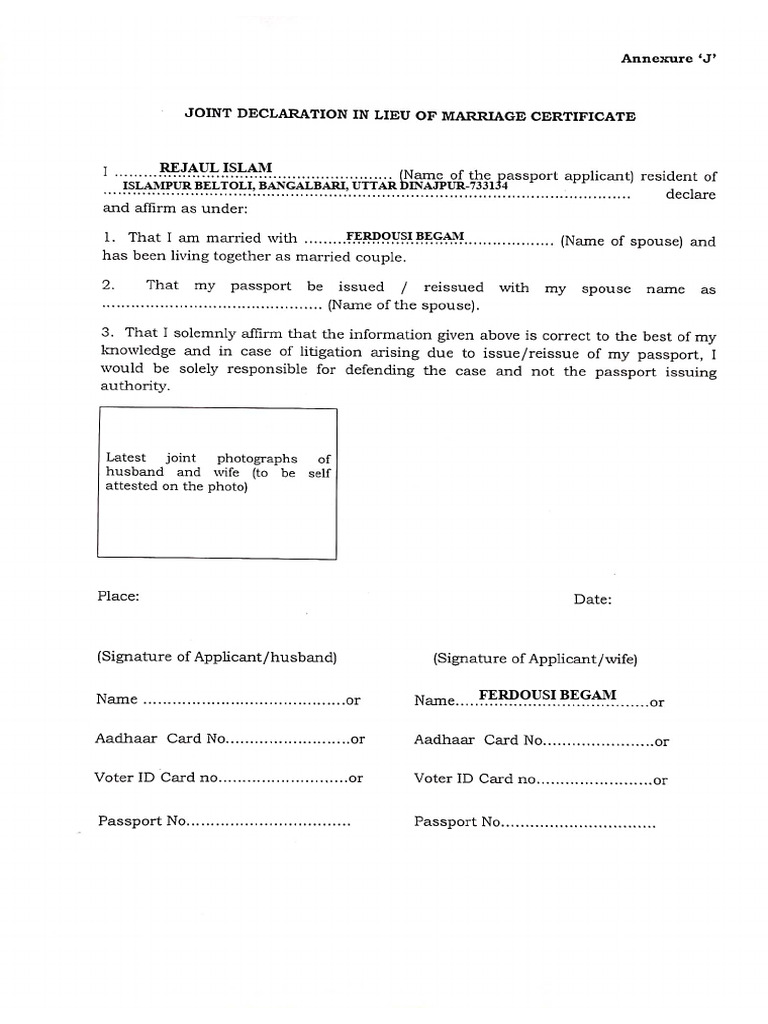 Annexure J | PDF