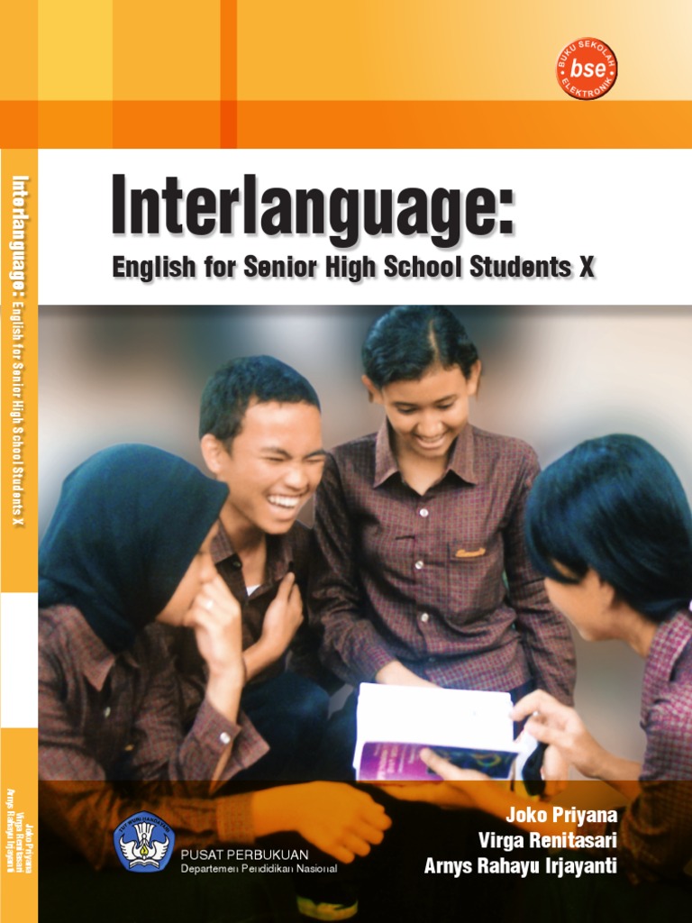 Kelas X SMA Interlanguage Joko Priyana | PDF | Adjektiva | Kata Kerja