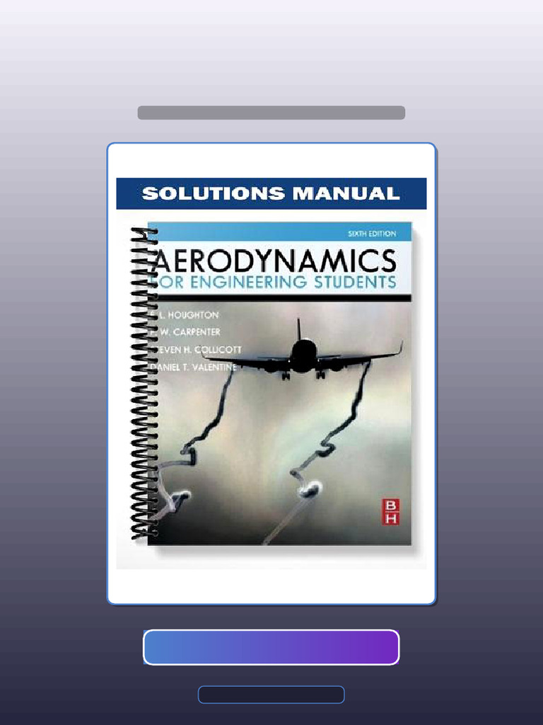 Aerodynamics For Engineering Students 6th Edition by Houghton Official ...