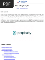 Perplexity AI Tutorial How - (Z-Library) | PDF | Artificial Intelligence | Intelligence (AI ...