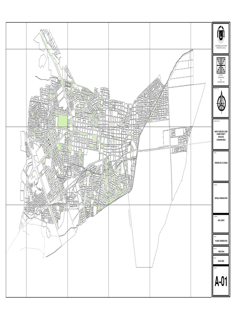 Plano Base Origen | PDF