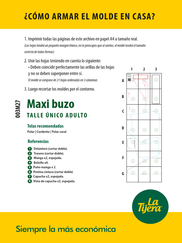 003m27 A4 Molde para Armar 1 | PDF