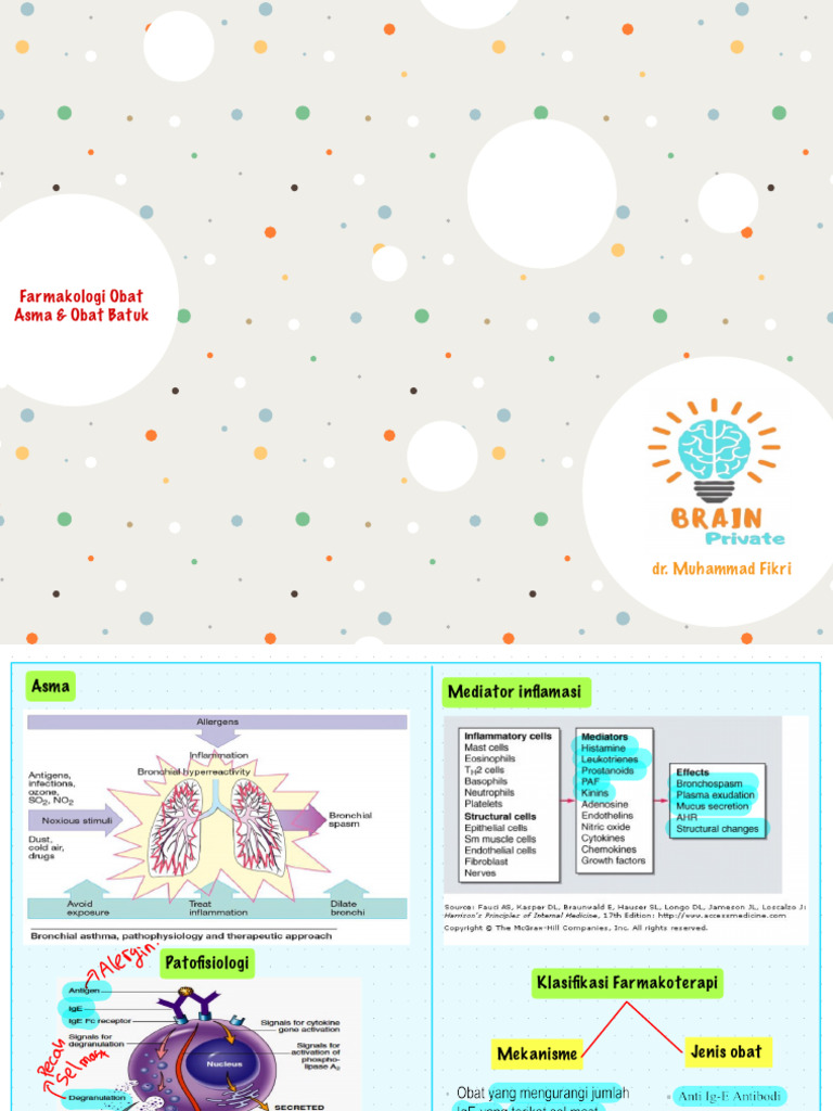 Farmakologi Obat Asma dan Batuk | PDF