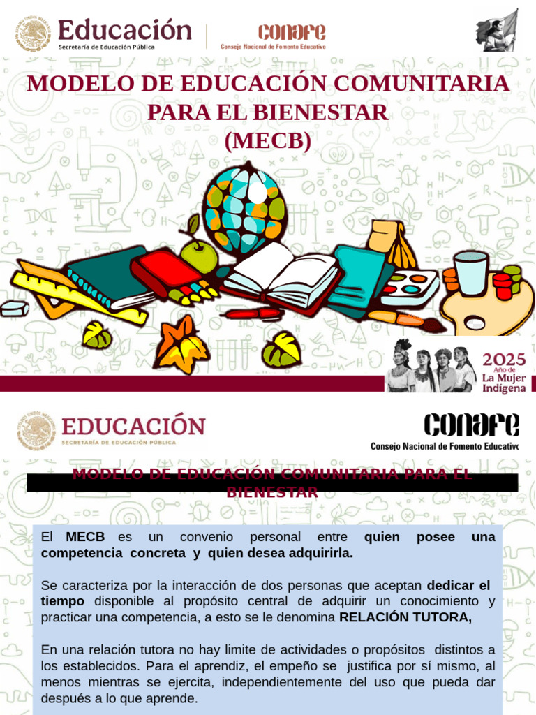 Modelo de Educación Comunitaria (MECB) | PDF | Aprendizaje | Metacognición