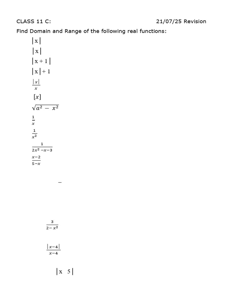 CLASS 11 C 0725 Rev | PDF