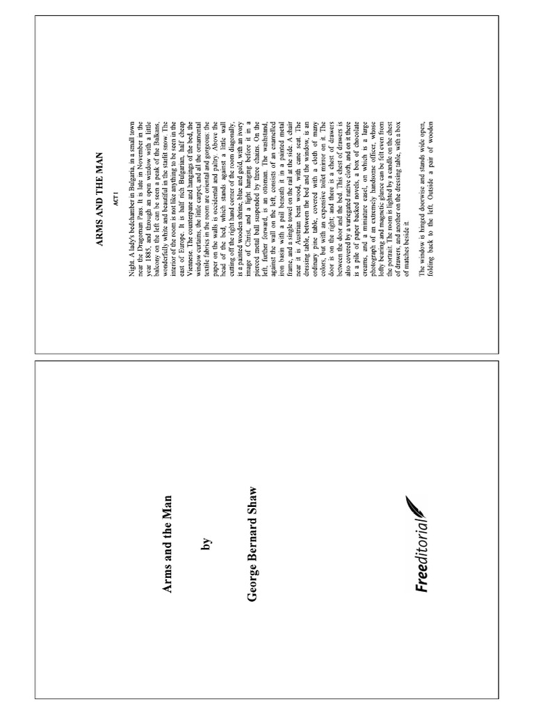 Arms and The Man | PDF