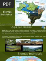 Capa Trabalho Ciencias Bioma Brasileiro | PDF
