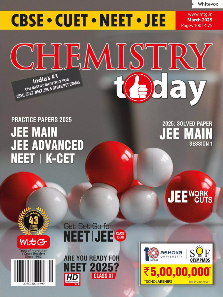 Chemistry Today Mar - 2025 | PDF