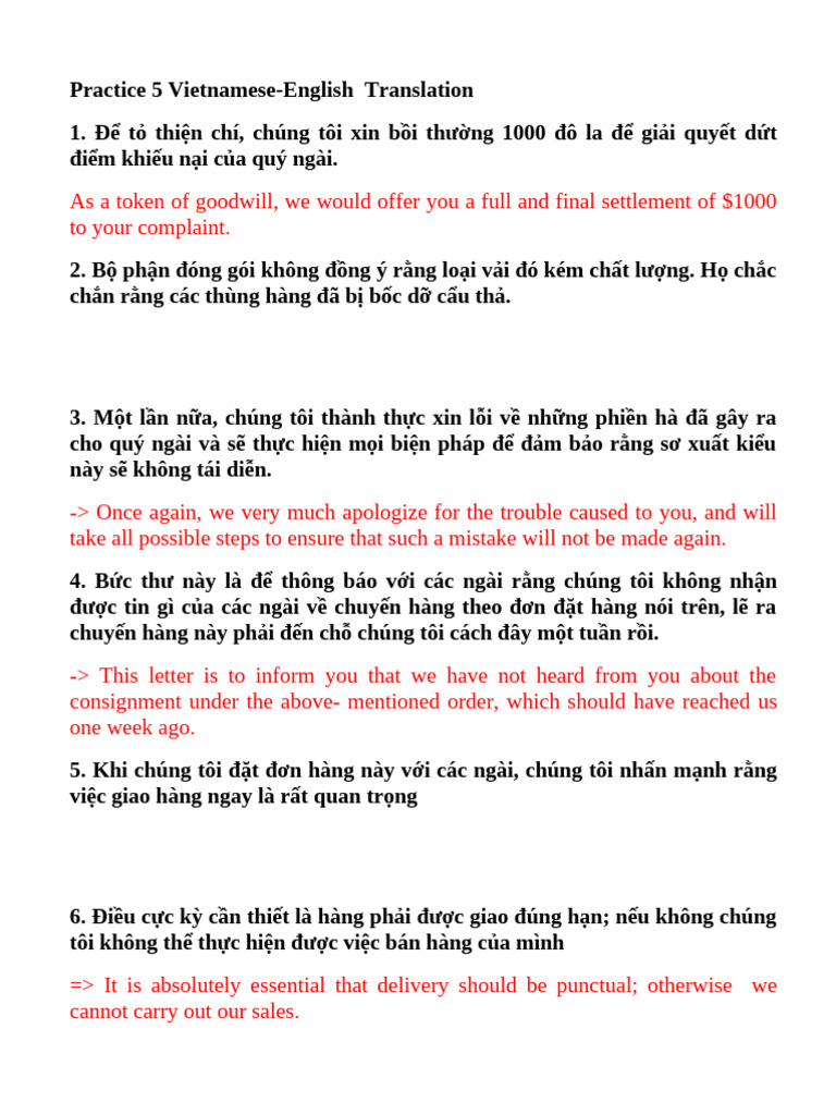 U11 - Pratice 5&6 | PDF