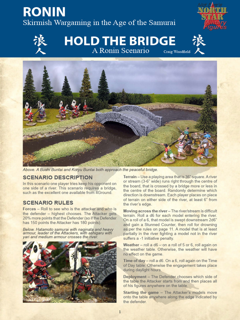 RONIN Hold The Bridge | PDF | Military