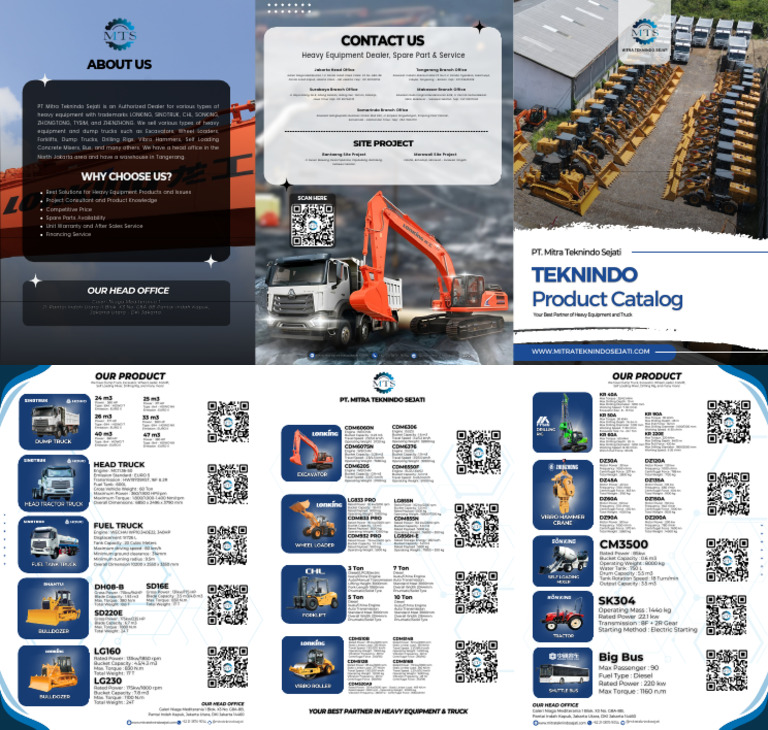 Brochure Unit Product - Mts | PDF | Construction Equipment | Industrial Equipment