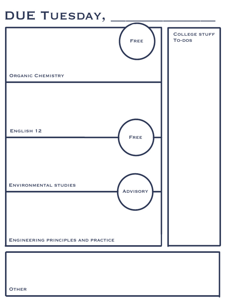 Due Tuesday | PDF
