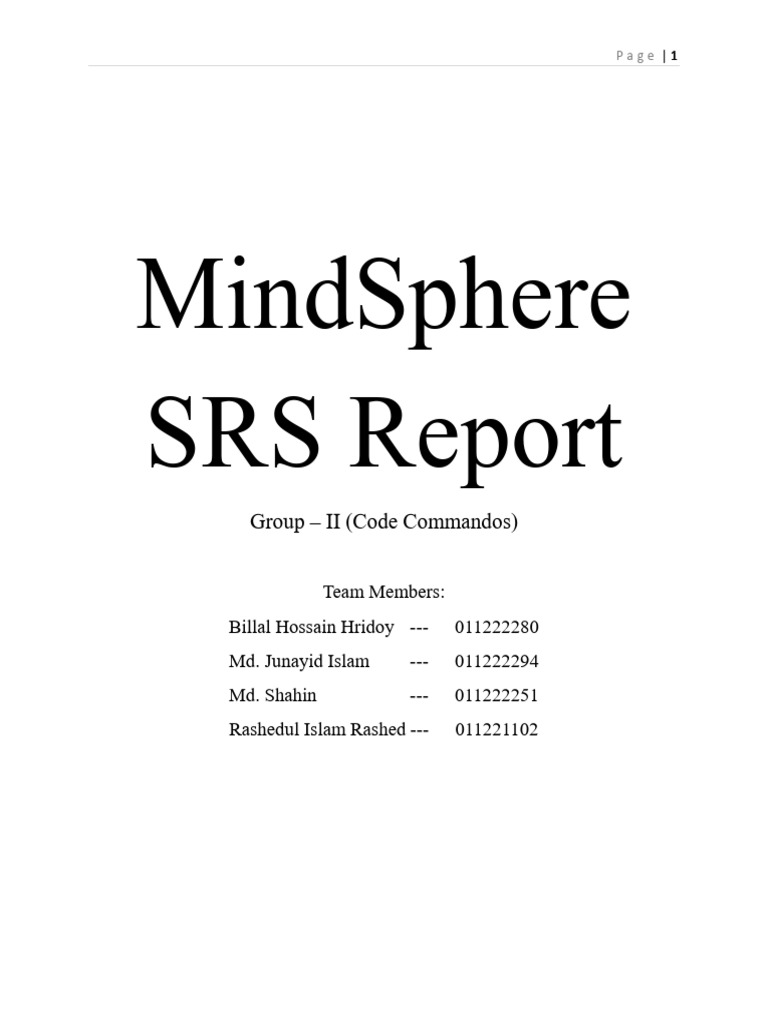MindSphere: AI for Personal Growth | PDF | Use Case | Software Engineering