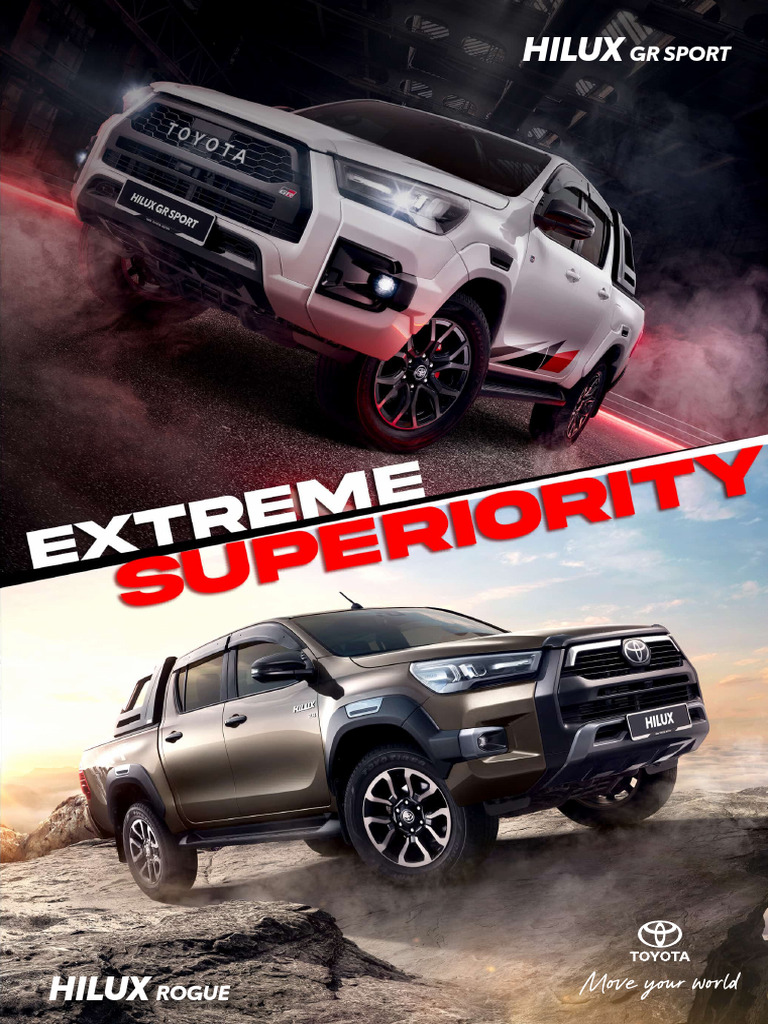 Hilux GR S Rogue Brochure 2025 | PDF | Anti Lock Braking System | Four ...