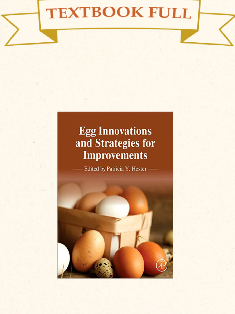 Egg Innovations and Strategies For Improvements 1st Edition Patricia Y ...