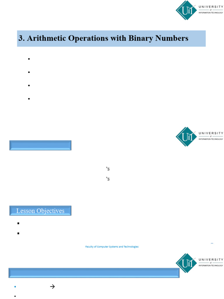 L3-2 Signed Binary Numbers | PDF | Multiplication | Numbers