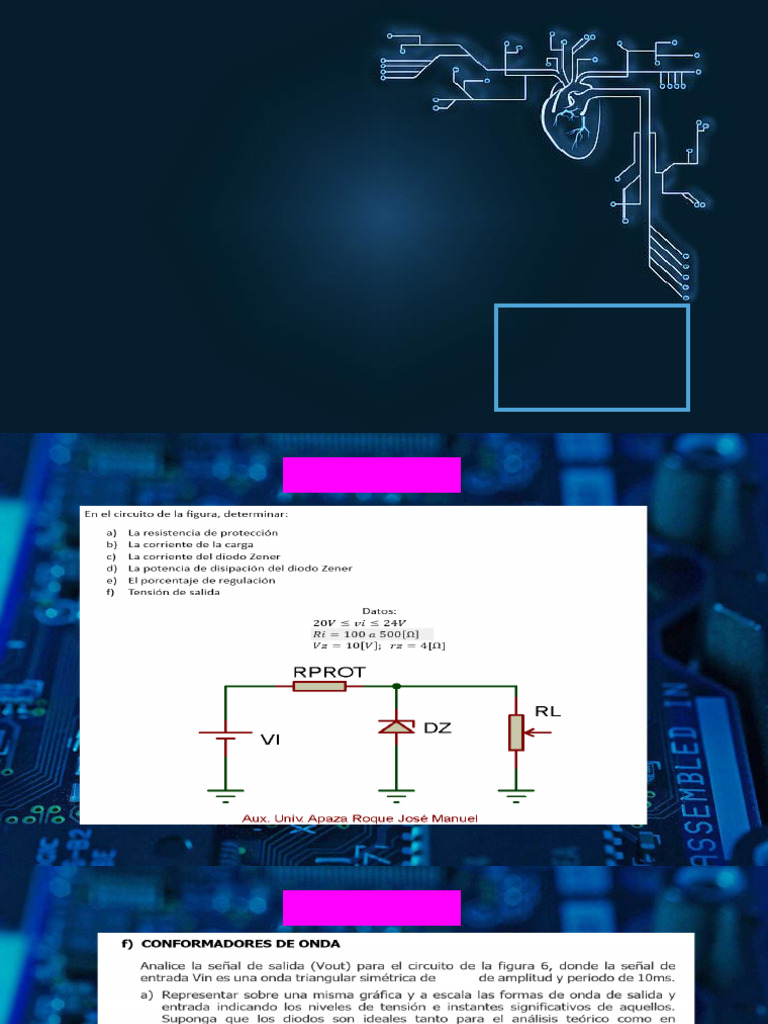 Capitulo N°1 Ejercicios Diodos - Clase4 | PDF | Ingenieria Eléctrica | Electrónica