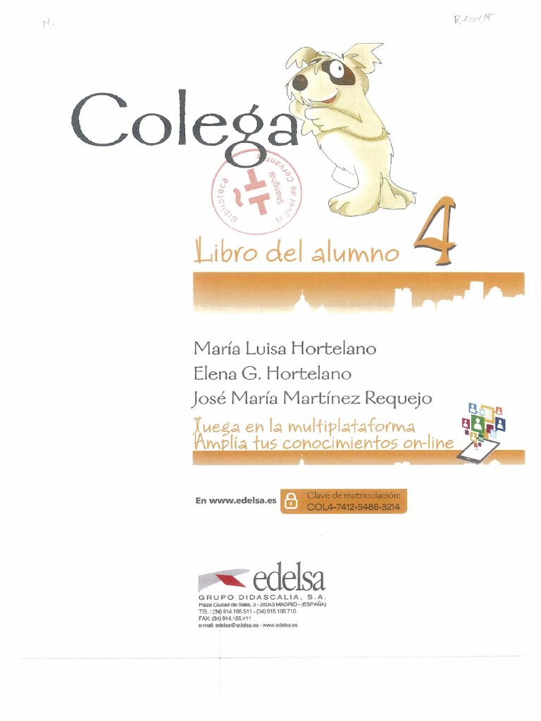 Colega 4 教材 | PDF