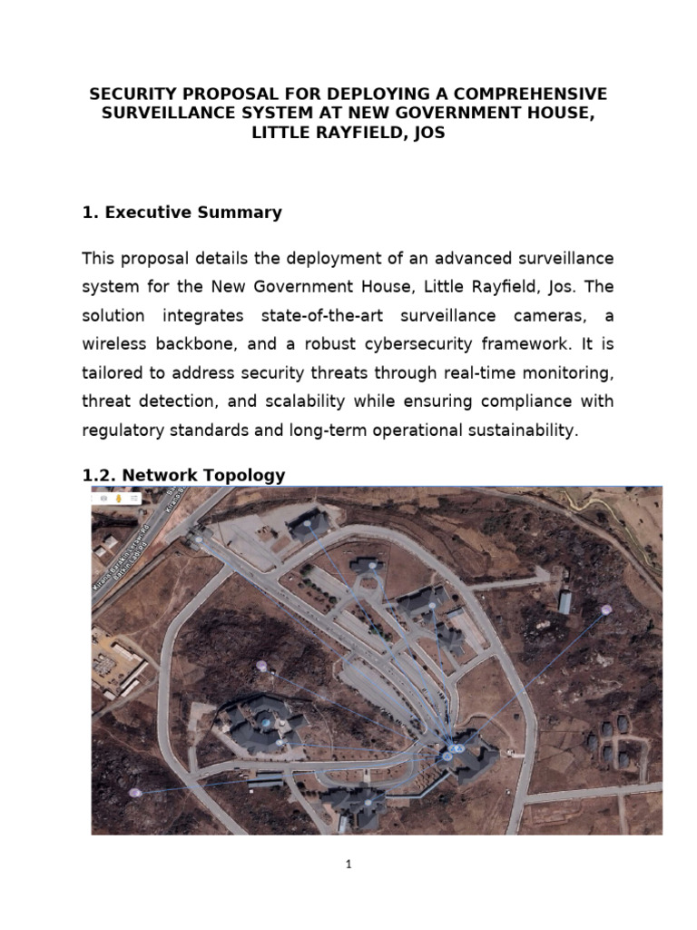 Comprehensive Surveillance System Proposal | PDF | Computer Security ...