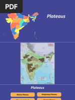 Indian Plateaus Overview Map | PDF