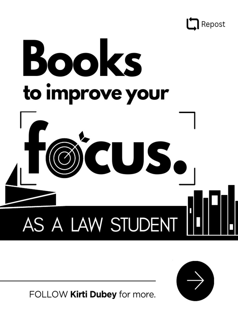 Books To Improve Focus As A Law Student | PDF | Behavior Modification ...