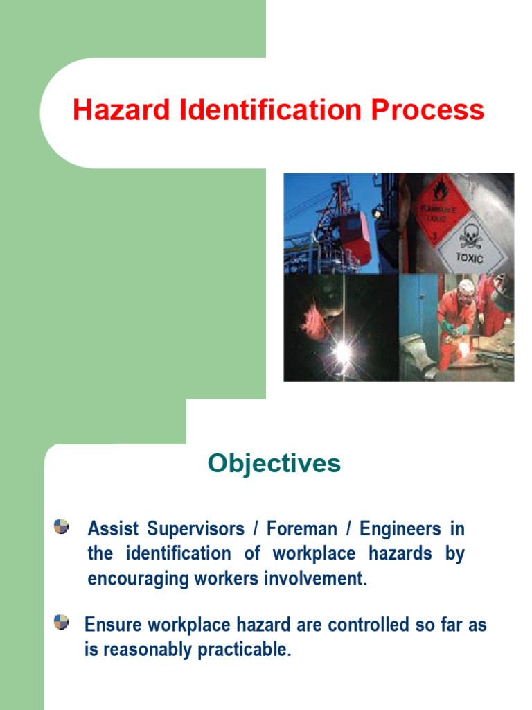 Hazard Identification Process-1 | PDF | Personal Protective Equipment | Hazards