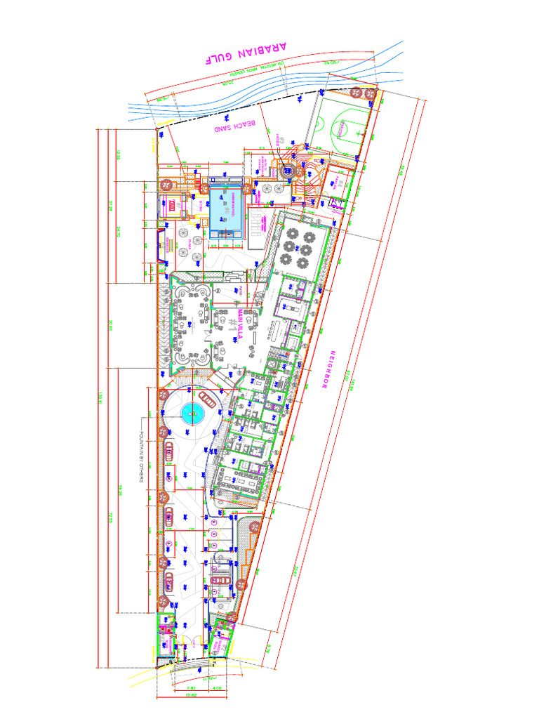 Arabian Gulf Property Layout Plan | PDF
