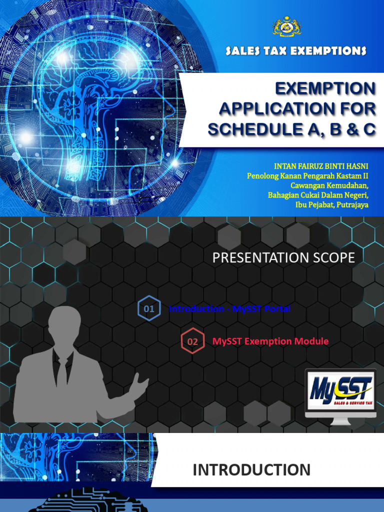 SST Exemption Application Guide | PDF | Sales Taxes In The United ...