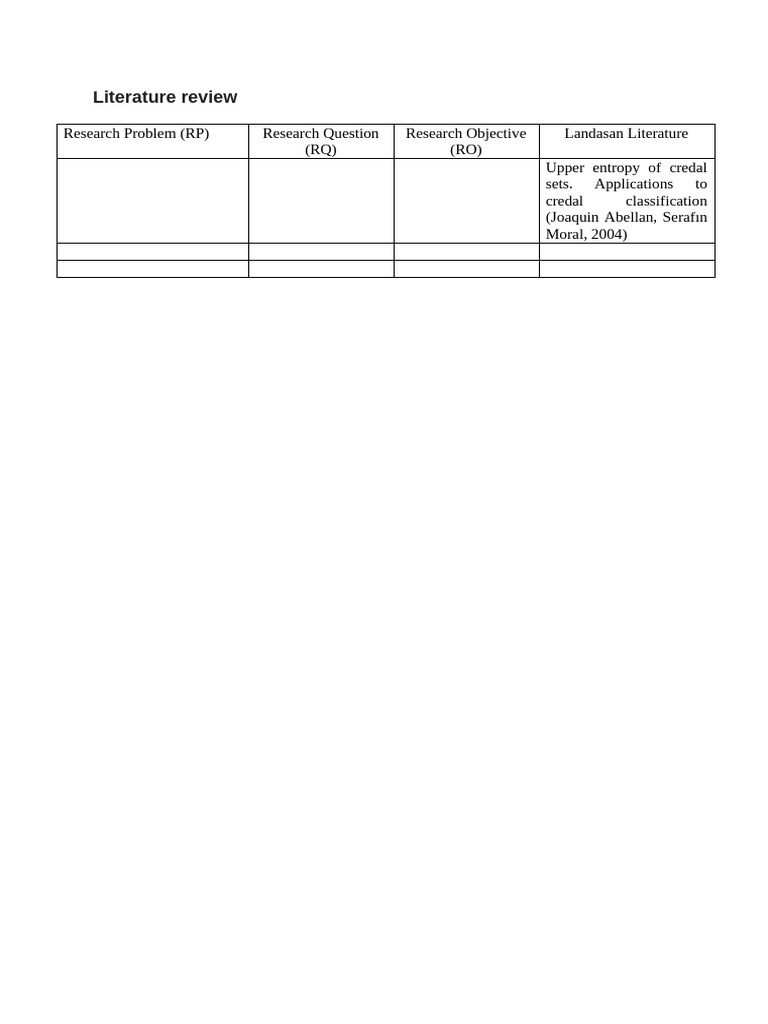 Literature Review | PDF