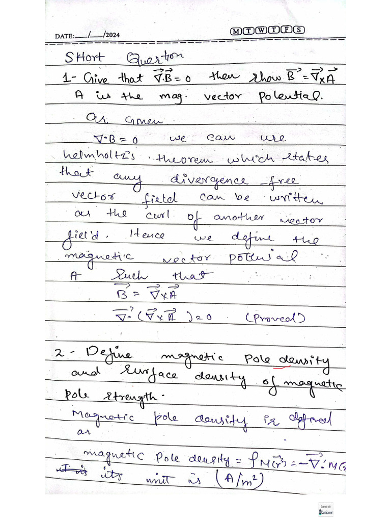 EMT Short Question Answer | PDF