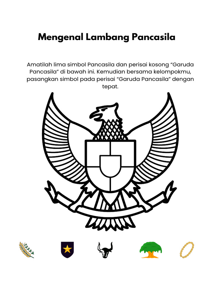 Simbol dan Perisai Garuda Pancasila | PDF