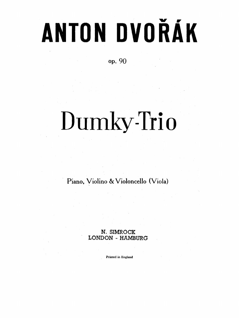 Dumky Dvorak | PDF