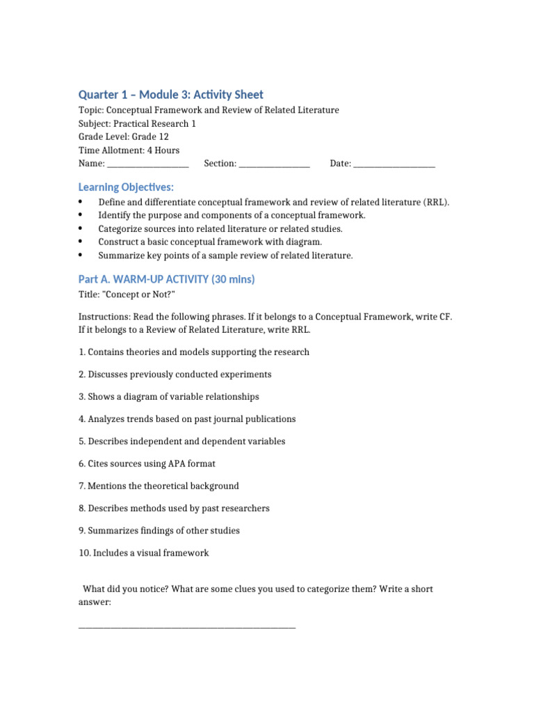 Module3_ActivitySheet | PDF