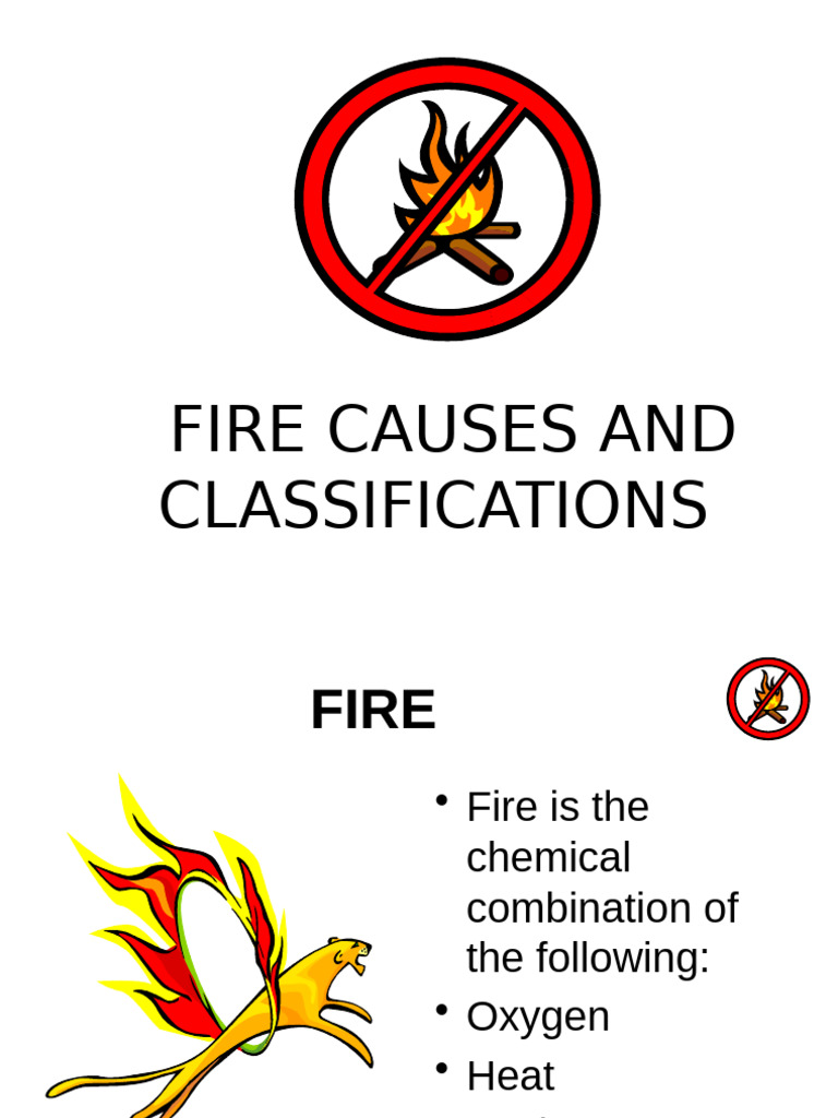 Fire Causes and Classifications | PDF | Fires | Firefighting