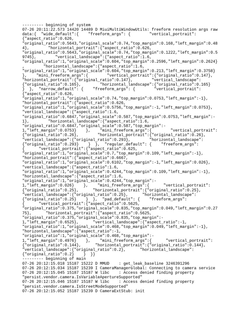 Log Cat 1753535534950 | PDF | Data Compression | Codec