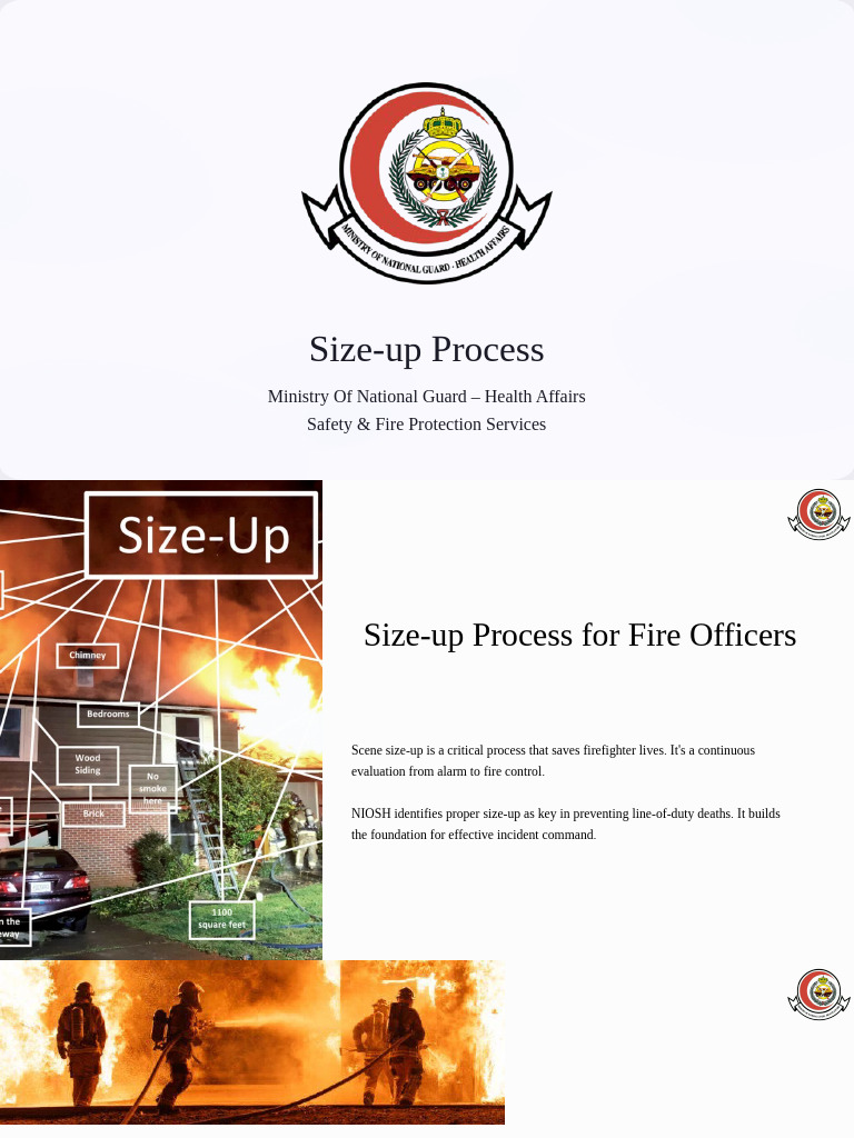Fire Scene Size-Up Process Guide | PDF